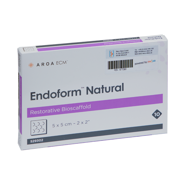 Endoform® Natural High-Flow | Natürliche Wundauflagen